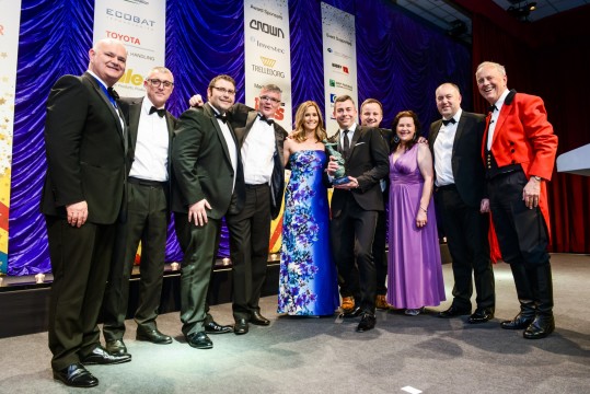 Flogas scoops FLTA innovation award for Gaslight range | Flogas